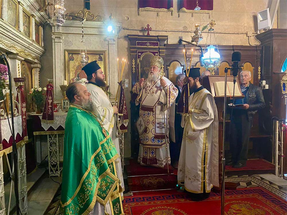 ΑΡΧΗ ΤΟΥ ΤΡΙΩΔΙΟΥ ΣΤΗΝ ΜΗΤΡΟΠΟΛΗ ΚΕΡΚΥΡΑΣ