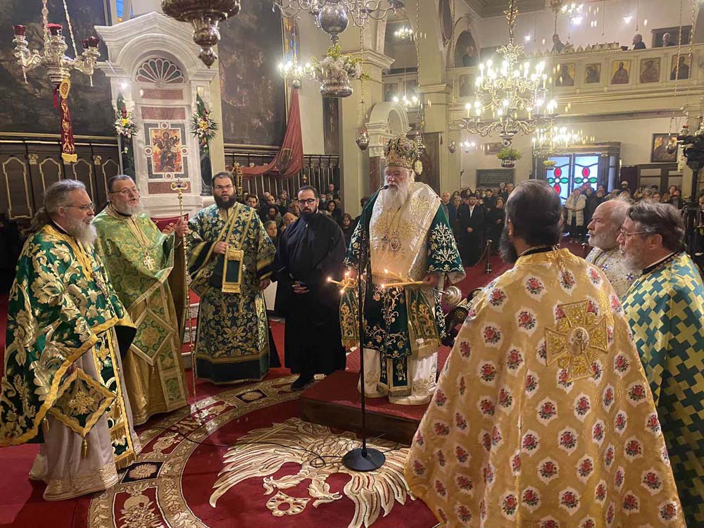 ΘΕΙΑ ΛΕΙΤΟΥΡΓΙΑ ΓΙΑ ΤΗΝ ΕΟΡΤΗ ΤΗΣ ΑΓΙΑΣ ΘΕΟΔΩΡΑΣ ΚΑΙ ΧΕΙΡΟΤΟΝΙΑ ...