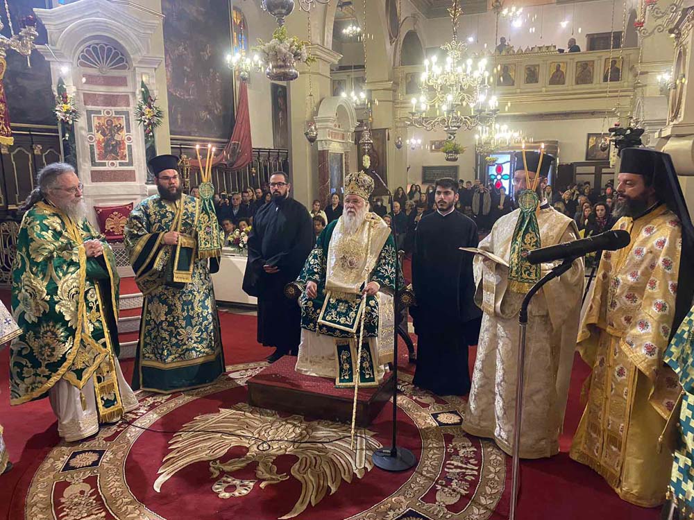 ΘΕΙΑ ΛΕΙΤΟΥΡΓΙΑ ΓΙΑ ΤΗΝ ΕΟΡΤΗ ΤΗΣ ΑΓΙΑΣ ΘΕΟΔΩΡΑΣ ΚΑΙ ΧΕΙΡΟΤΟΝΙΑ ...