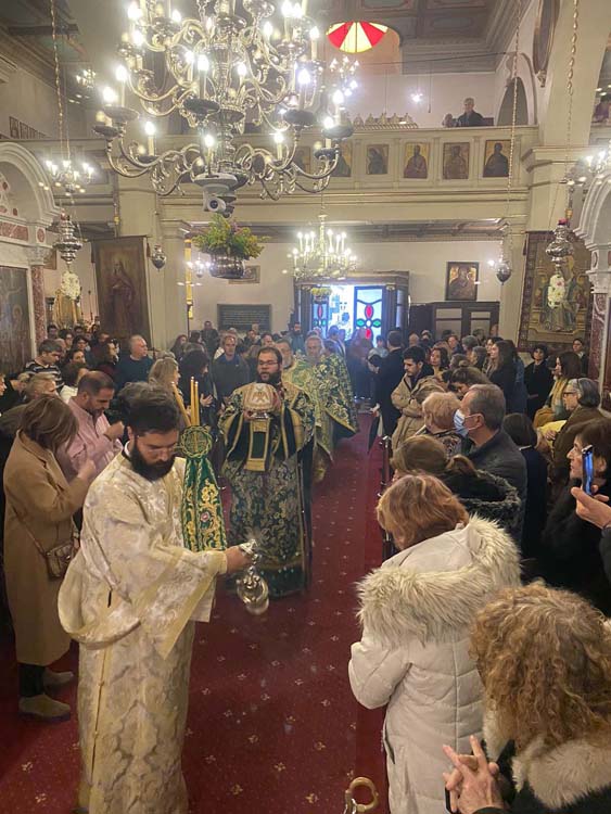 ΘΕΙΑ ΛΕΙΤΟΥΡΓΙΑ ΓΙΑ ΤΗΝ ΕΟΡΤΗ ΤΗΣ ΑΓΙΑΣ ΘΕΟΔΩΡΑΣ ΚΑΙ ΧΕΙΡΟΤΟΝΙΑ ...