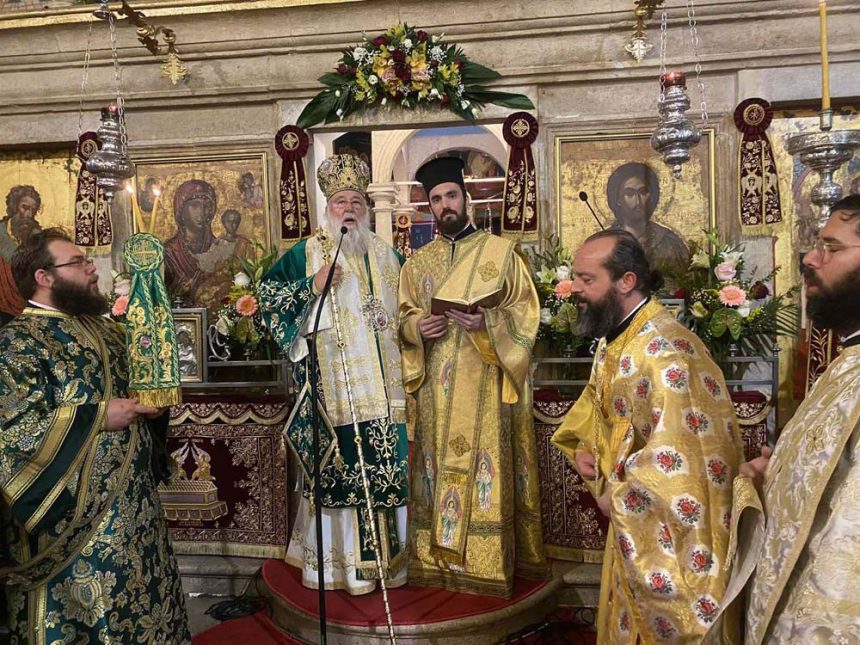 ΘΕΙΑ ΛΕΙΤΟΥΡΓΙΑ ΓΙΑ ΤΗΝ ΕΟΡΤΗ ΤΗΣ ΑΓΙΑΣ ΘΕΟΔΩΡΑΣ ΚΑΙ ΧΕΙΡΟΤΟΝΙΑ ...