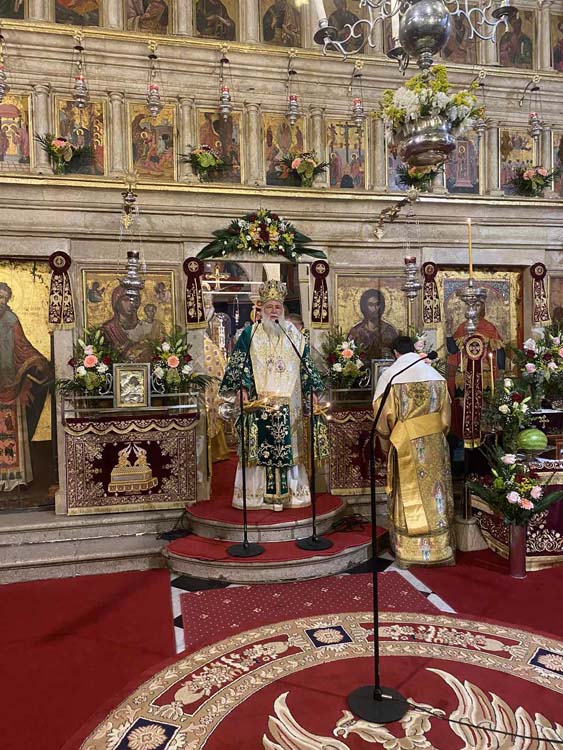 ΘΕΙΑ ΛΕΙΤΟΥΡΓΙΑ ΓΙΑ ΤΗΝ ΕΟΡΤΗ ΤΗΣ ΑΓΙΑΣ ΘΕΟΔΩΡΑΣ ΚΑΙ ΧΕΙΡΟΤΟΝΙΑ ...