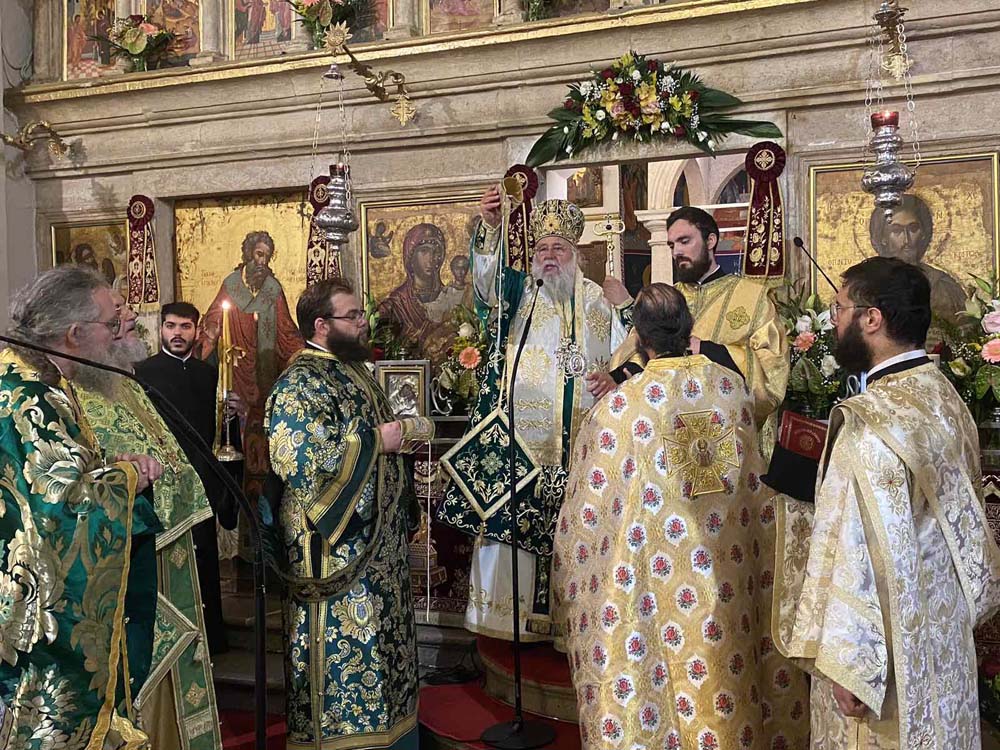 ΘΕΙΑ ΛΕΙΤΟΥΡΓΙΑ ΓΙΑ ΤΗΝ ΕΟΡΤΗ ΤΗΣ ΑΓΙΑΣ ΘΕΟΔΩΡΑΣ ΚΑΙ ΧΕΙΡΟΤΟΝΙΑ ...