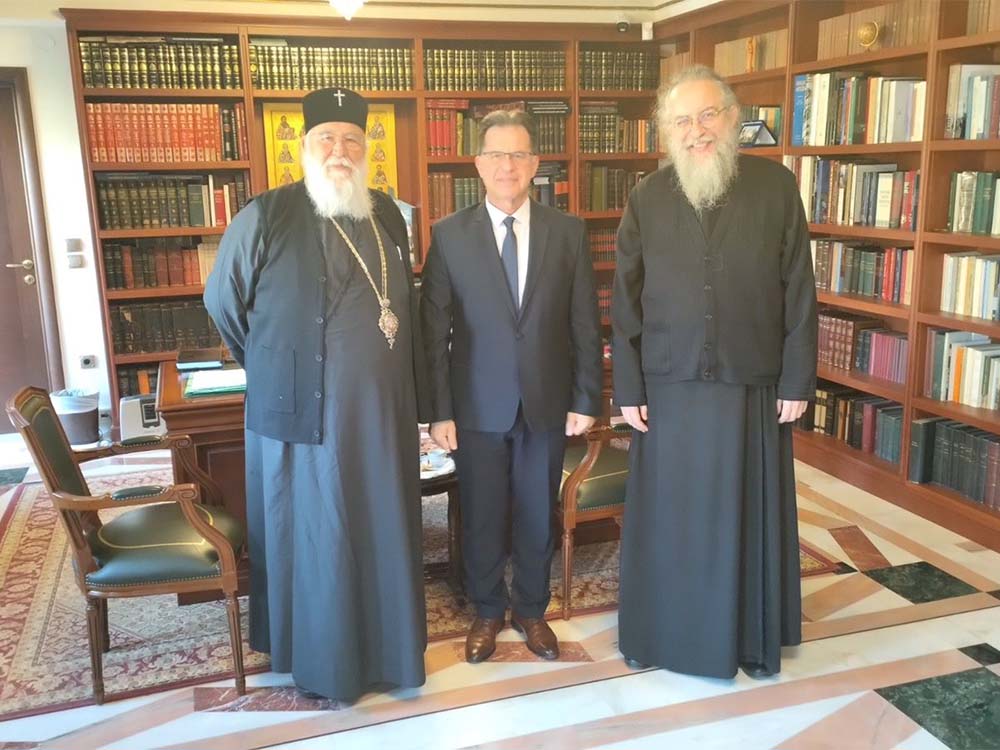 ΣΥΝΑΝΤΗΣΗ ΜΗΤΡΟΠΟΛΙΤΗ ΚΕΡΚΥΡΑΣ ΜΕ ΤΟΝ ΠΕΡΙΦΕΡΕΙΑΚΟ ΔΙΕΥΘΥΝΤΗ ΕΚΠΑΙΔΕΥΣΗΣ