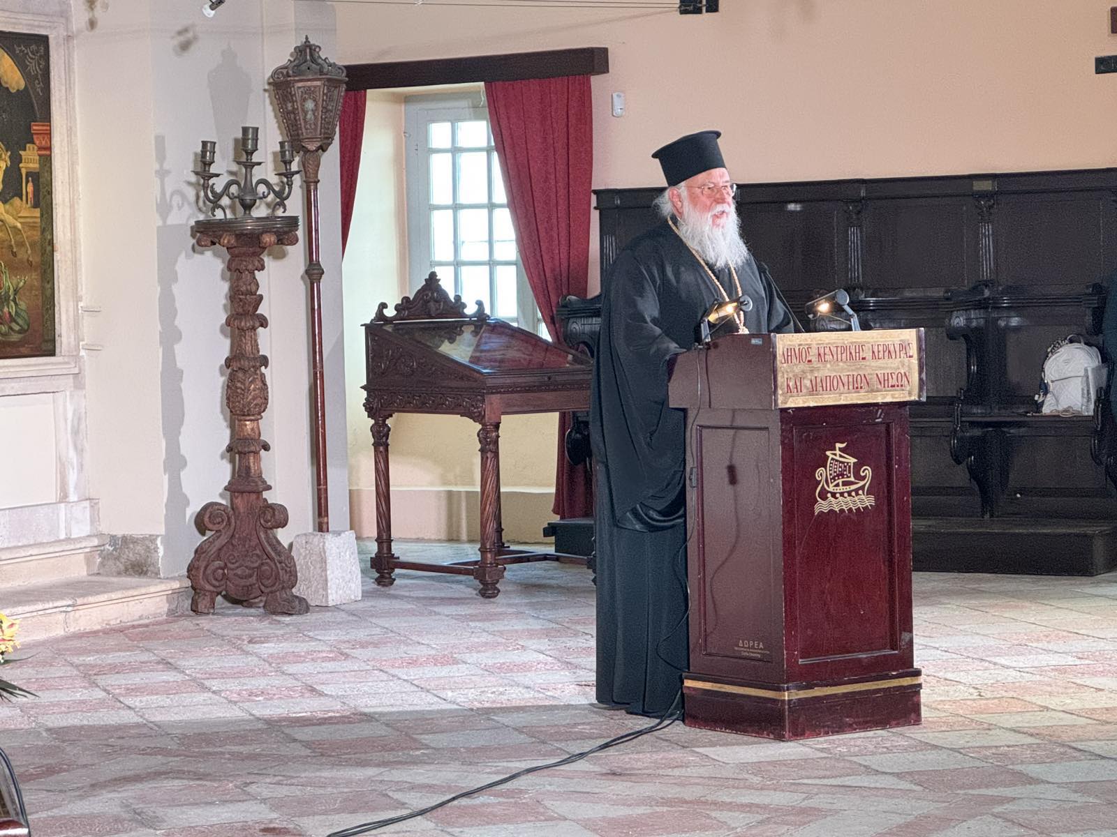 Ο Κερκύρας Νεκτάριος στην Ολομέλεια των Δικηγορικών Συλλόγων Ελλάδος